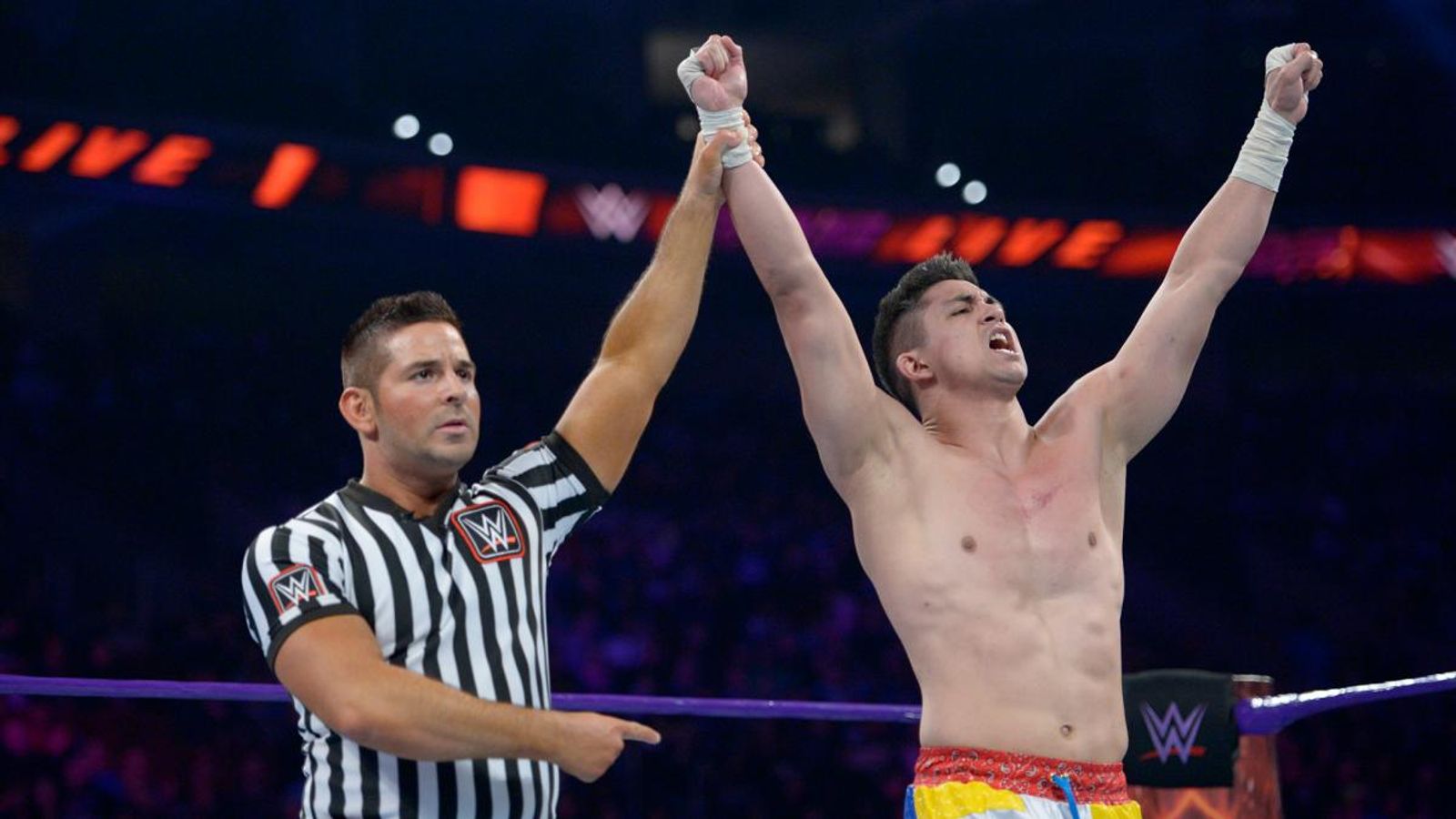 WWE 205 Live: TJ Perkins beats Rich Swann in non-title match | Snooker News | Sky Sports