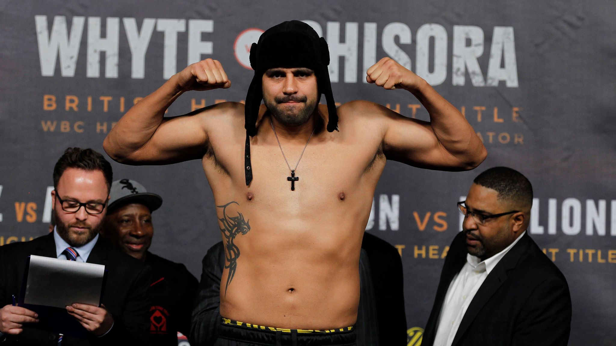 Eric Molina admits he could not cope with Anthony Joshua's speed and ...