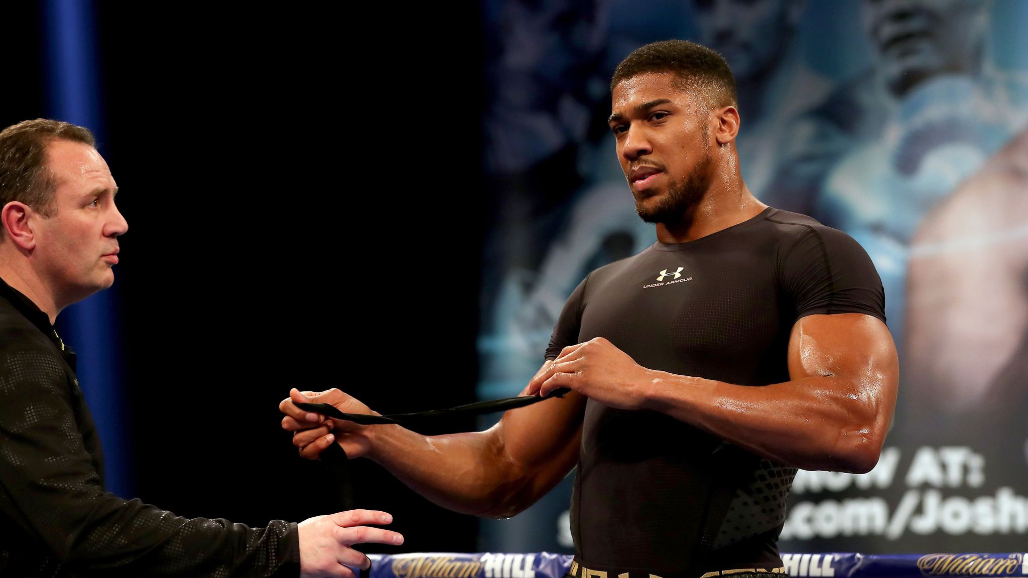 Joshua vs Molina: Arsenal’s Granit Xhaka sends AJ good luck message ...
