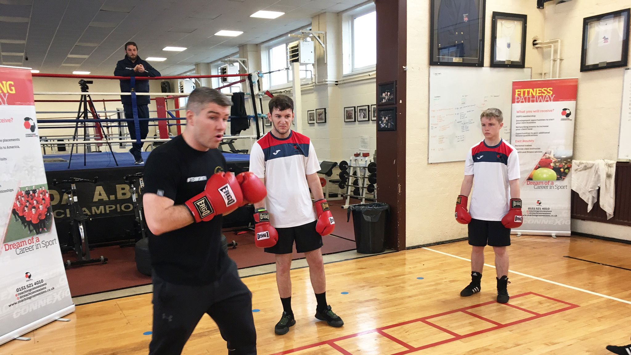 Callum Smith on the Official Team Smith's boxing and educational ...