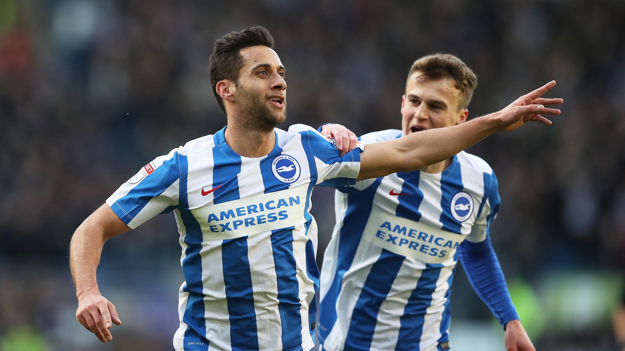 Sam Baldock signs new three-year contract with Brighton | Football News ...