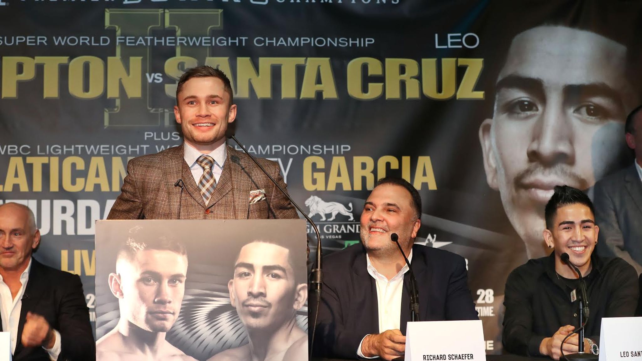 Carl Frampton says he will take 4,000 fans to Las Vegas for Leo Santa ...