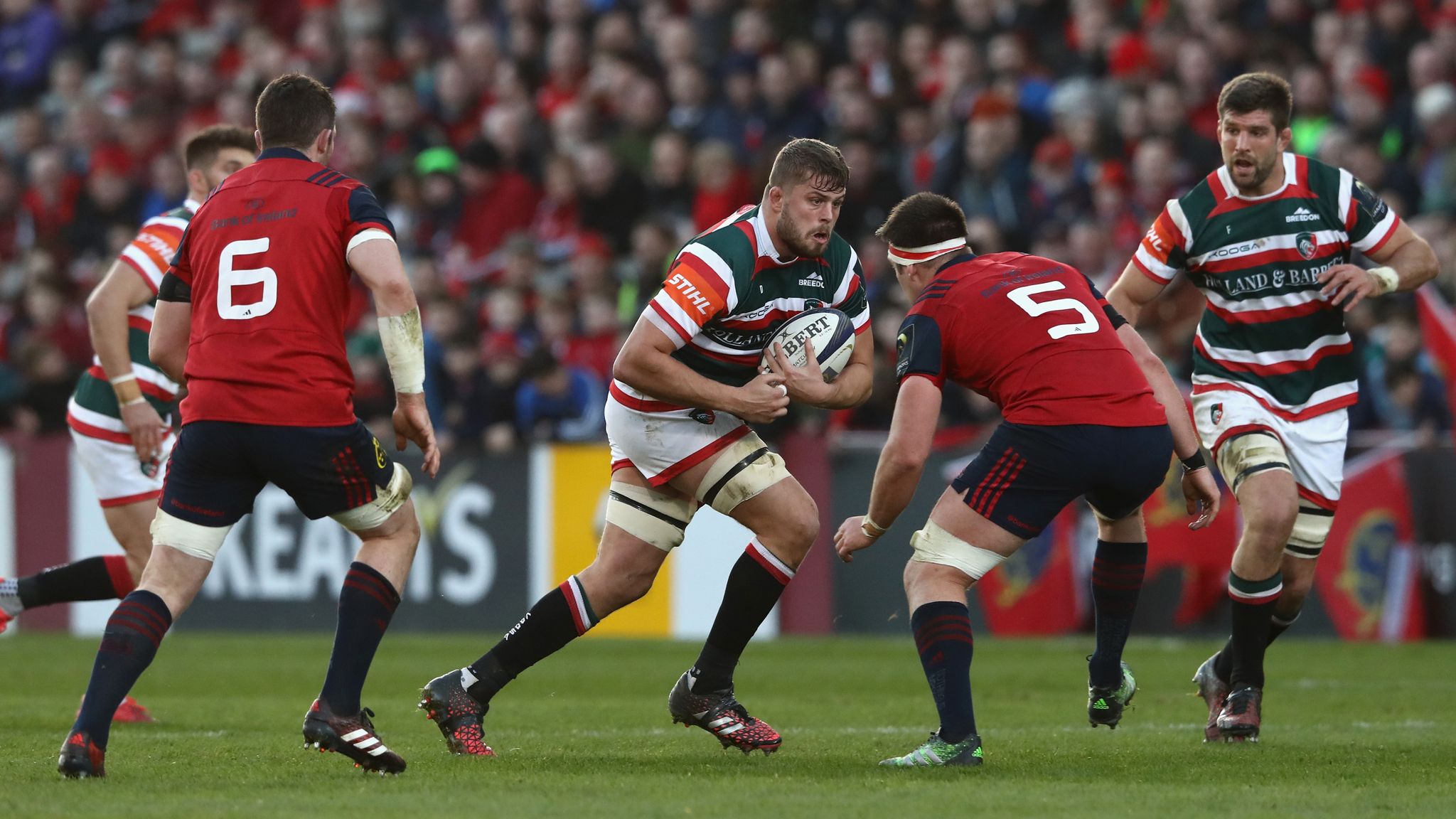 Four-try Munster demolish Leicester in Champions Cup | Rugby Union News ...