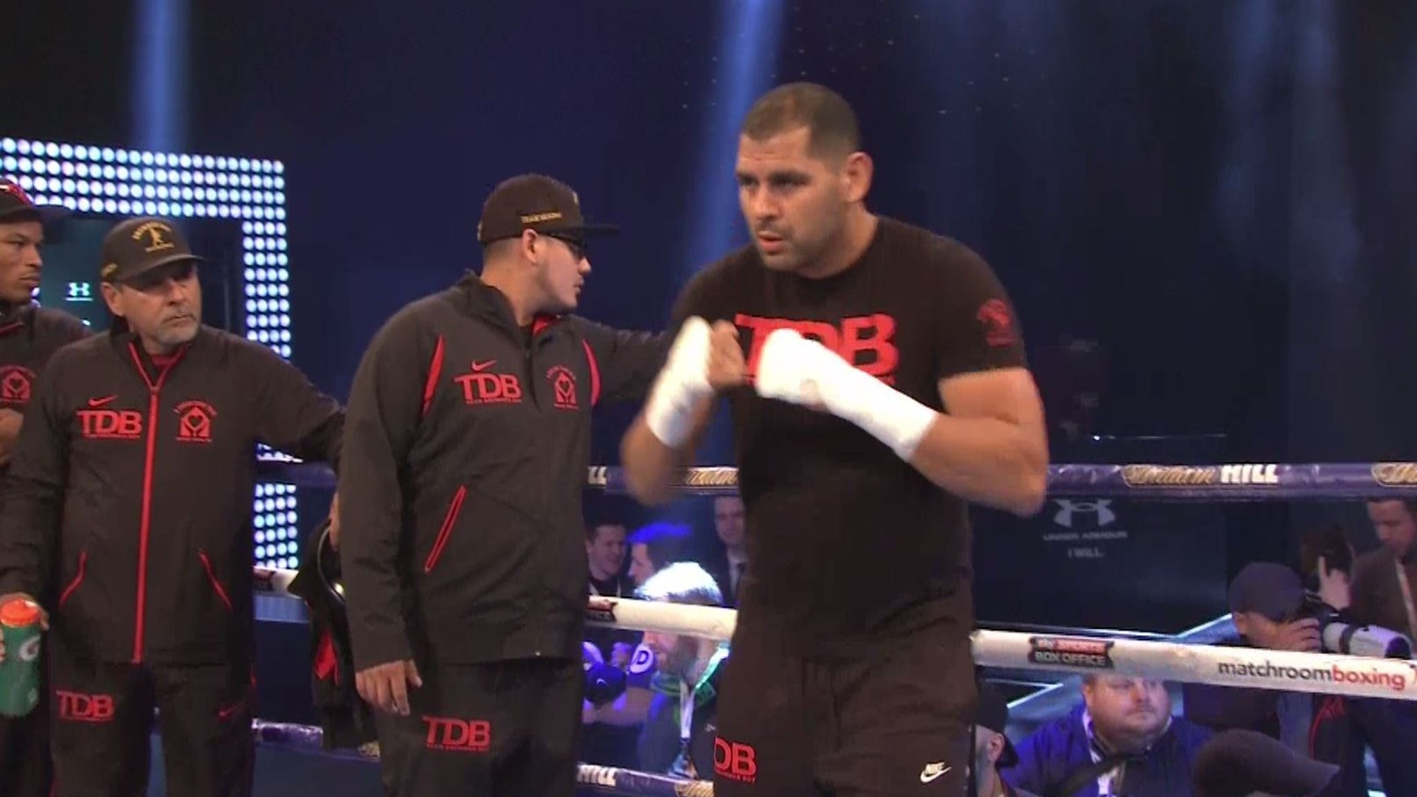 Joshua vs Molina: Eric Molina says he has trained for knockout punch ...