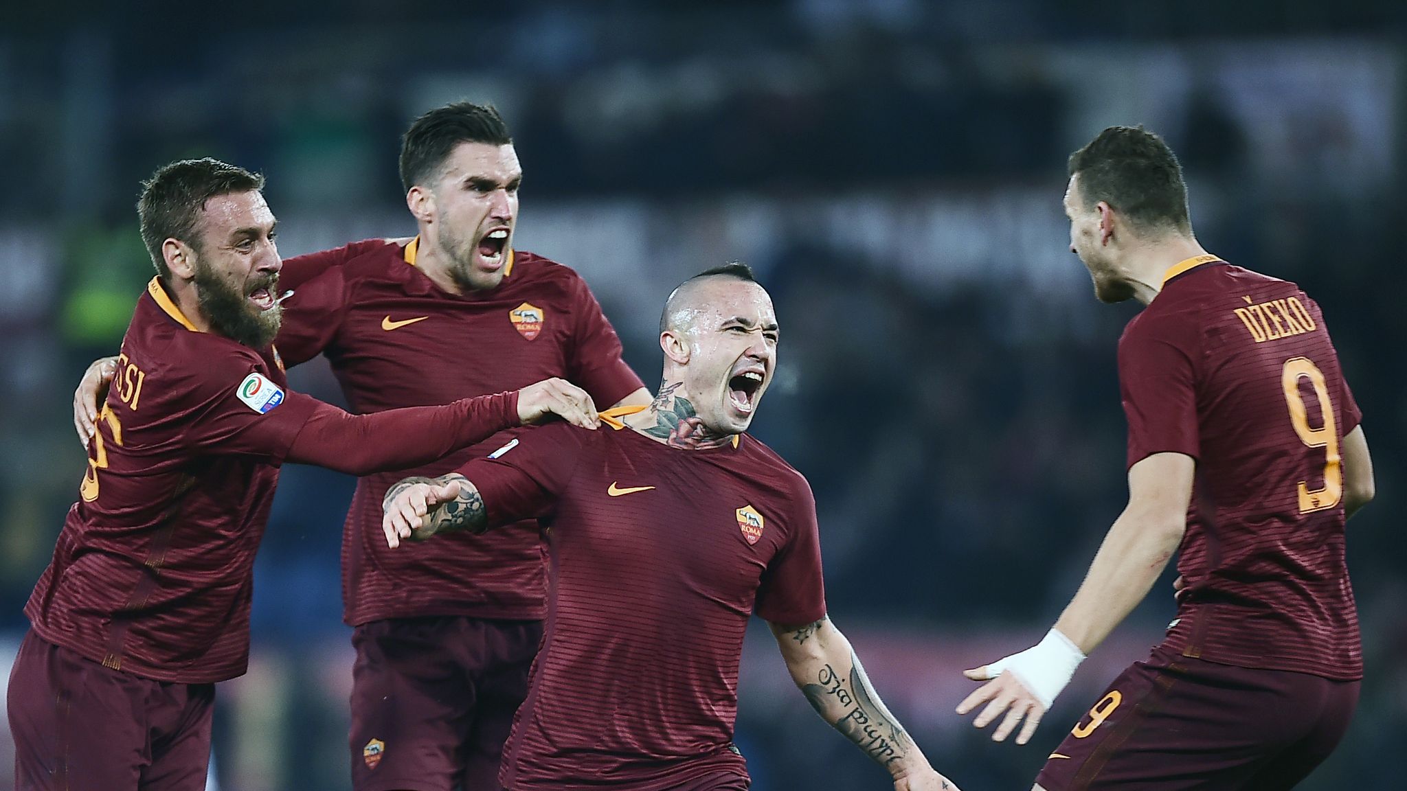 Serie A round-up: Radja Nainggolan strike hands Roma victory over AC ...