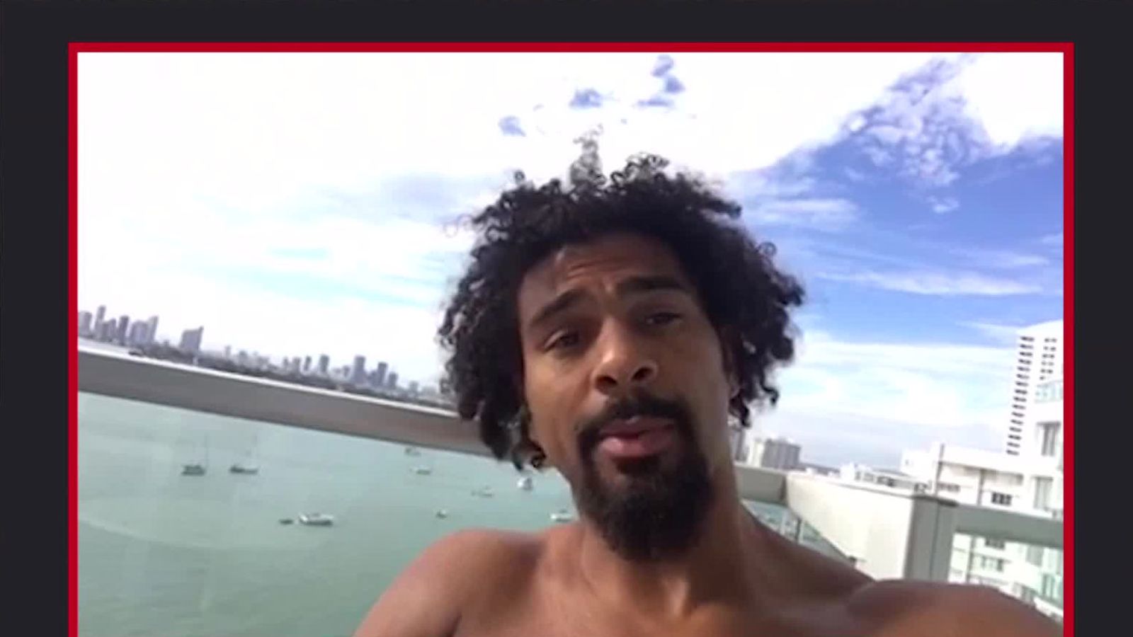 David Haye sends video message to Tony Bellew as the British rivals ...