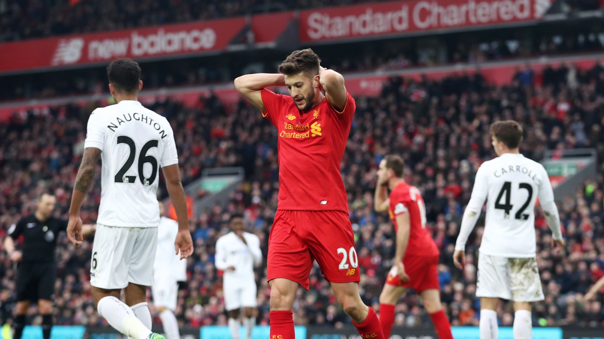 Liverpool on verge of equalling 94-year record of Anfield defeats ...
