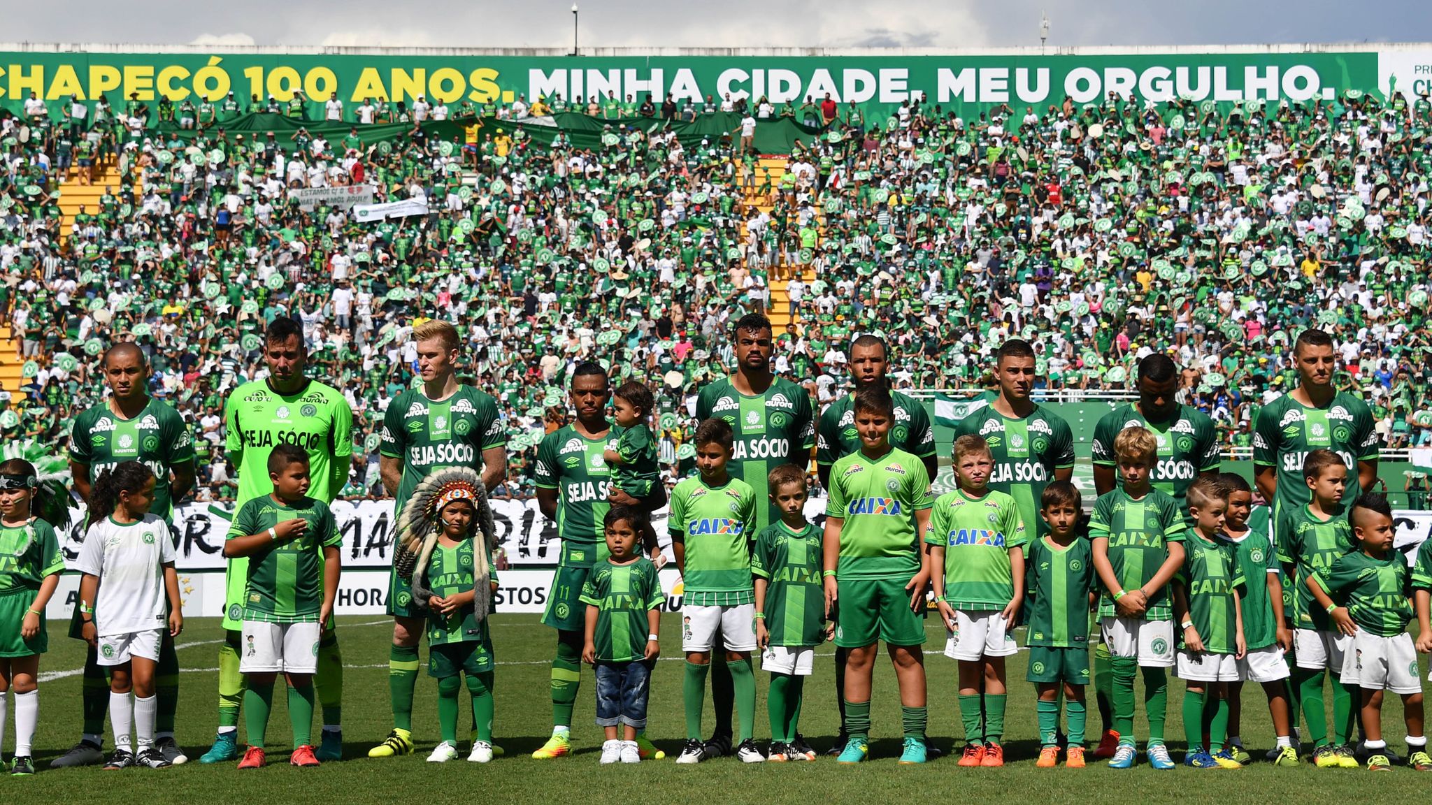 Chapecoense play their first game since plane crash | Football News ...