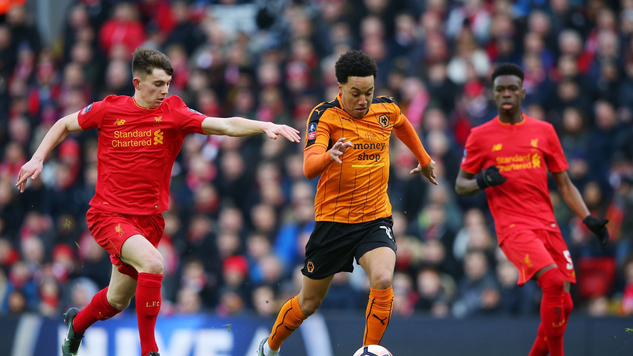 Liverpool 1-2 Wolves: Championship side secure shock FA Cup win at ...