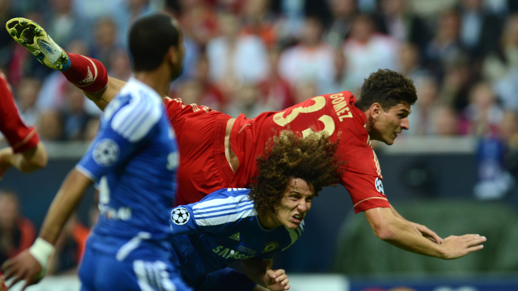 Mario Gomez reflects on facing Nemanja Vidic and losing to Chelsea in ...