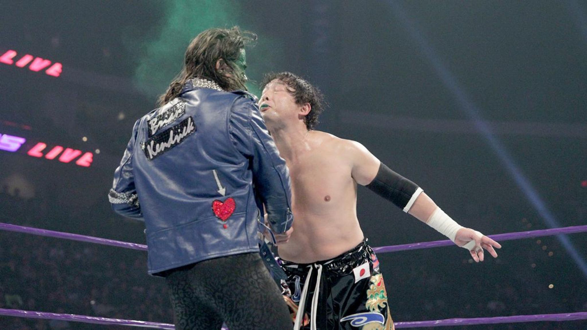 WWE 205 Live: Tajiri stuns Brian Kendrick on return to action | Snooker ...