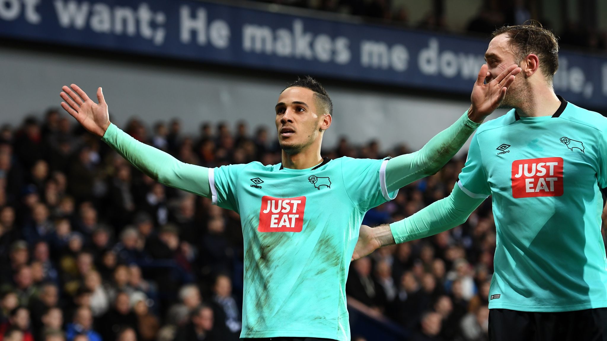 West Brom 1-2 Derby: Tom Ince completes FA Cup comeback win | Football ...