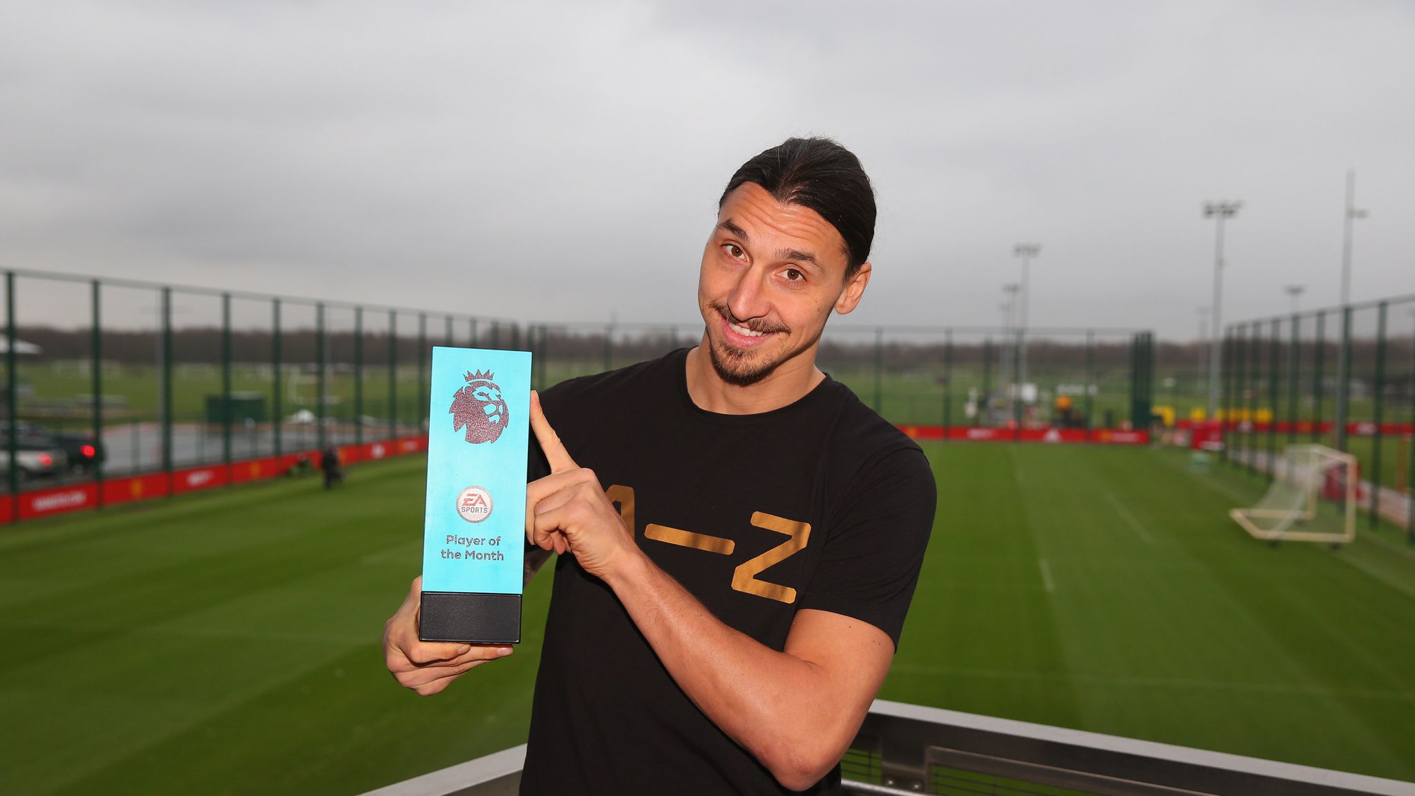 Manchester United striker Zlatan Ibrahimovic wins December player of ...