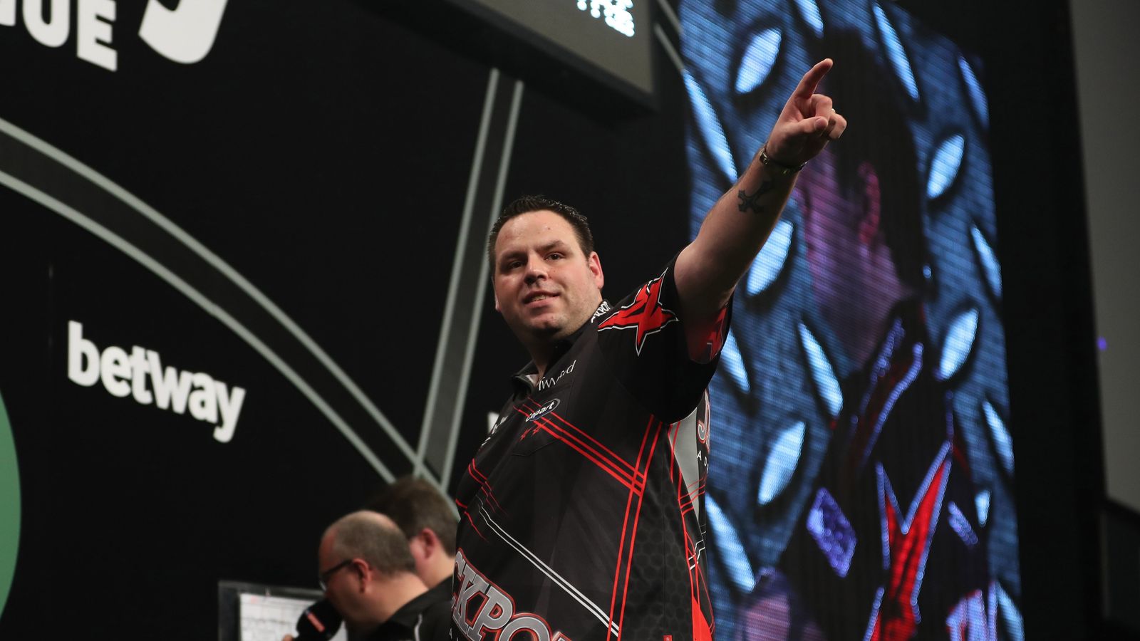 Rod Harrington said it was nice to see Adrian 'Jackpot' Lewis perform ...