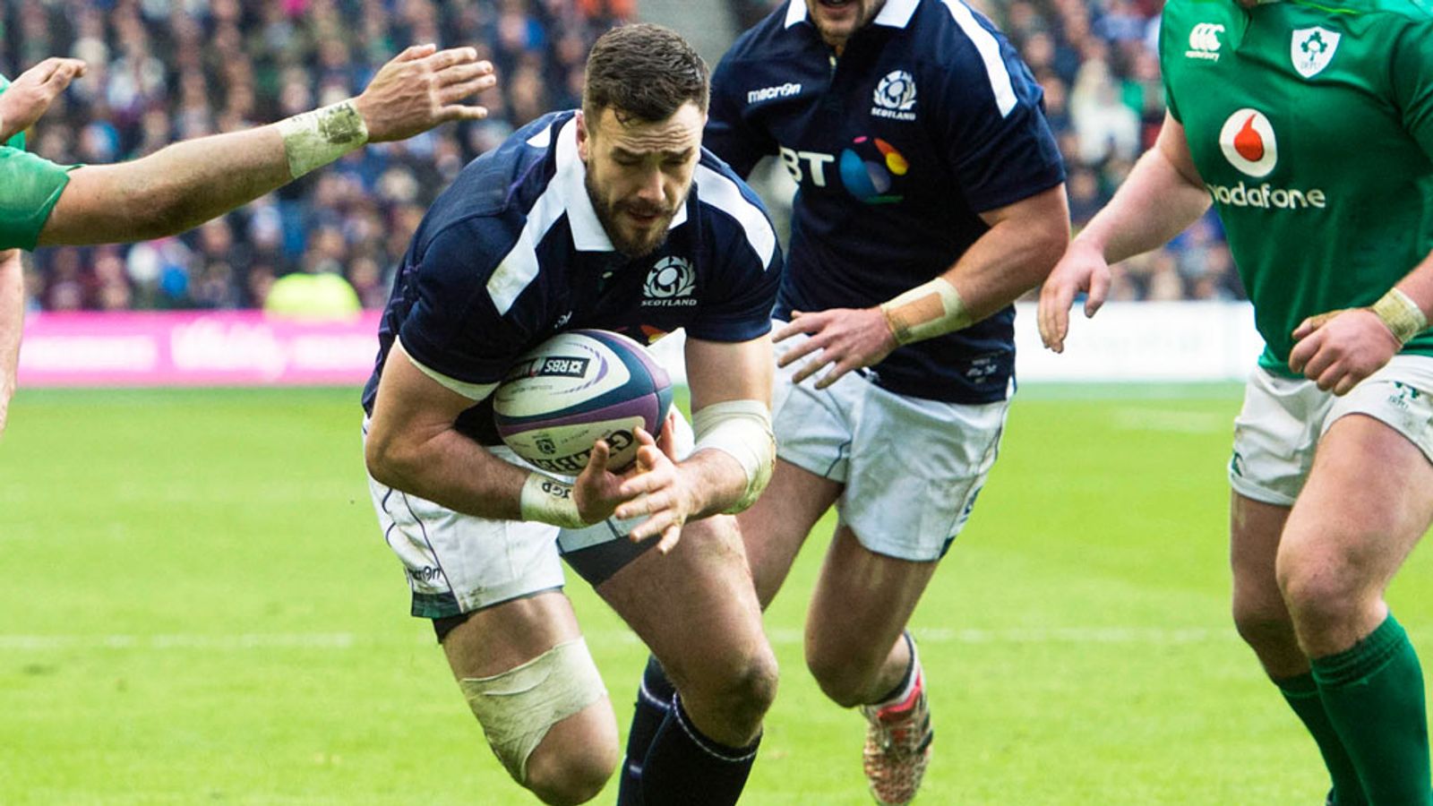 Alex Dunbar says Scotland heading in right direction despite Twickenham ...