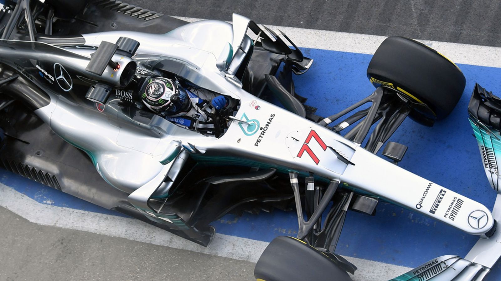 Mercedes launch W08 car as F1 champions aim for four in a row | F1 News ...