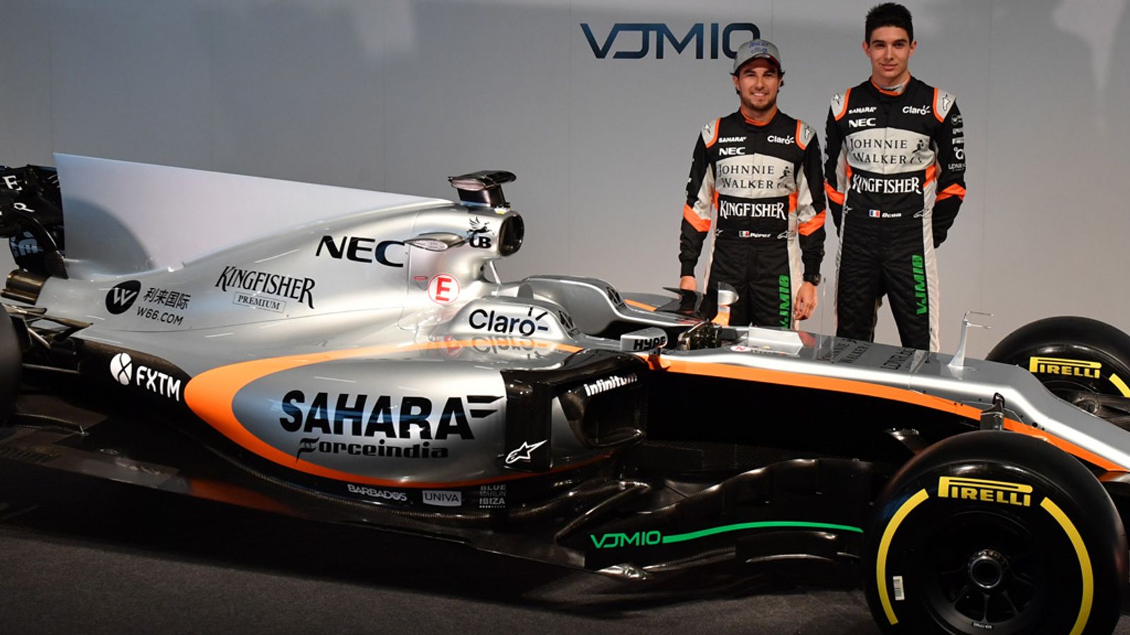 WATCH: Force India launch their 2017 F1 car | F1 News | Sky Sports