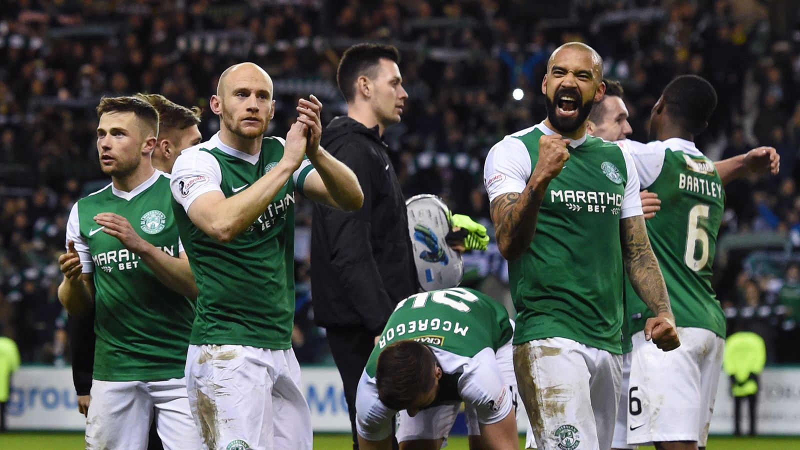 WATCH: Hibernian fans celebrate Scottish Cup win with stirring Sunshine ...