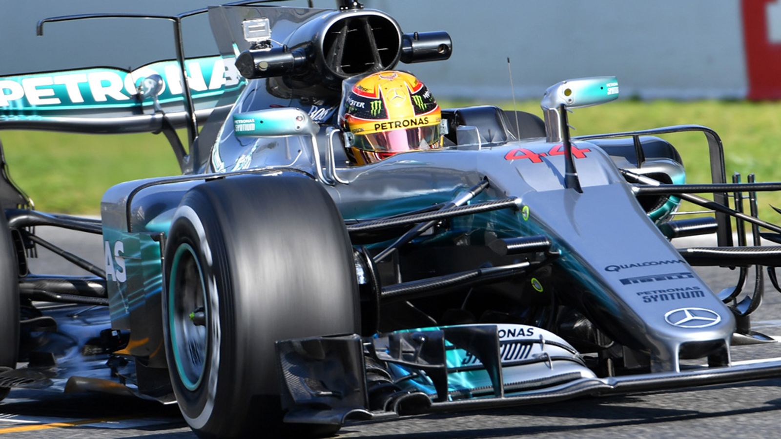 Lewis Hamilton delighted with new Mercedes car after fast start to 2017 ...