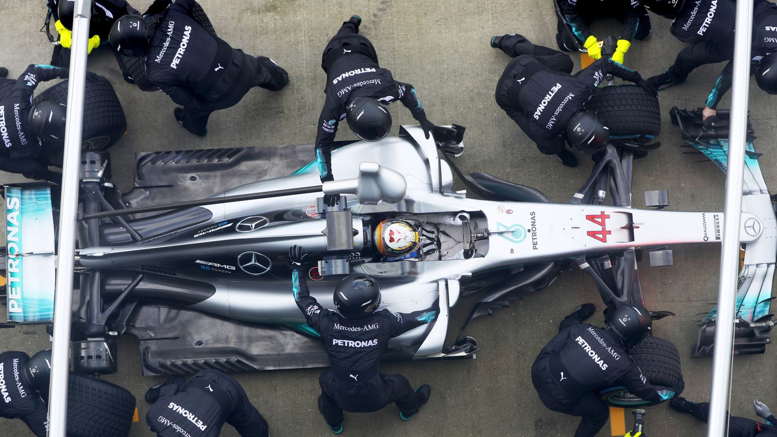 Mercedes launch W08 car as F1 champions aim for four in a row | F1 News ...