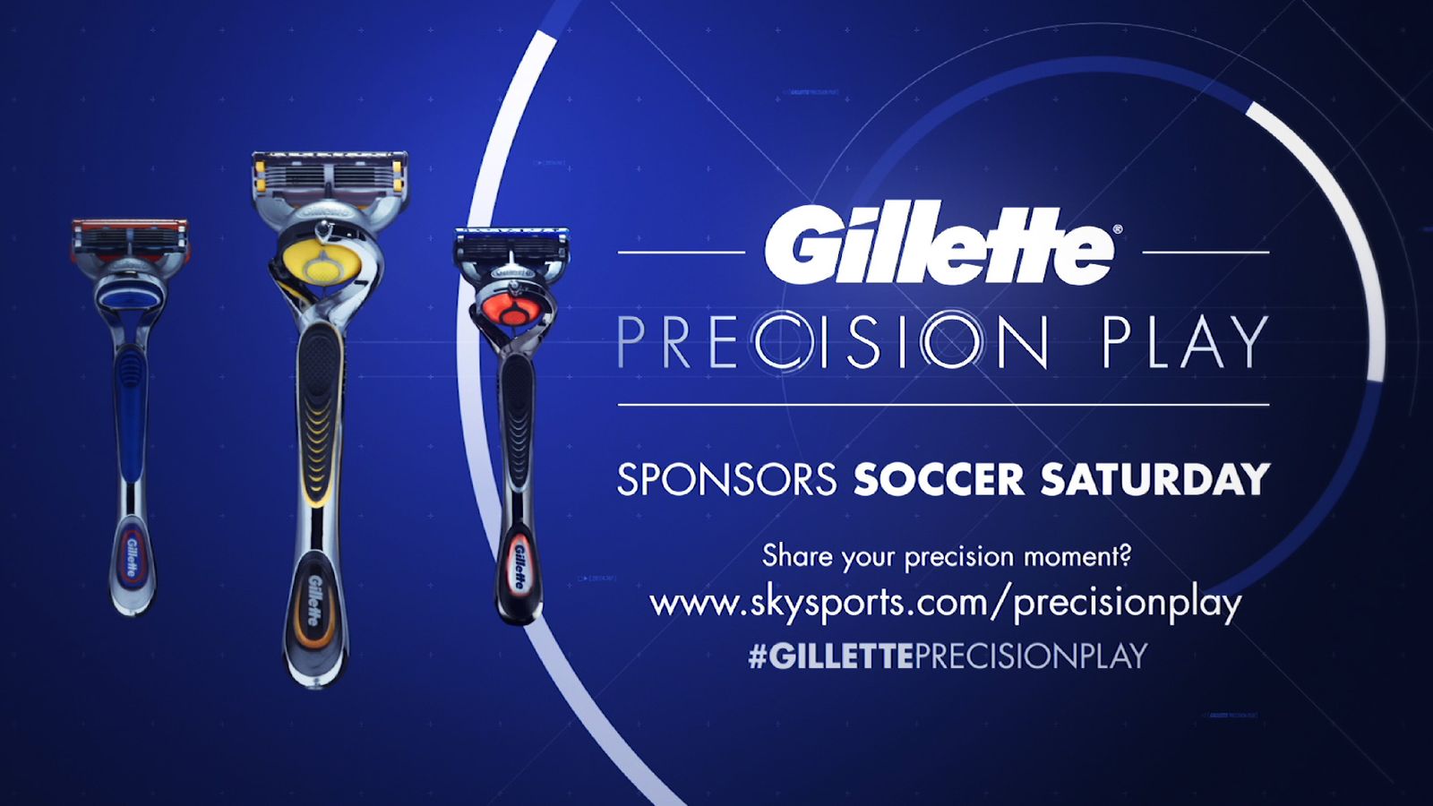 Get your golden goal on the silver screen with Gillette Precision Play ...