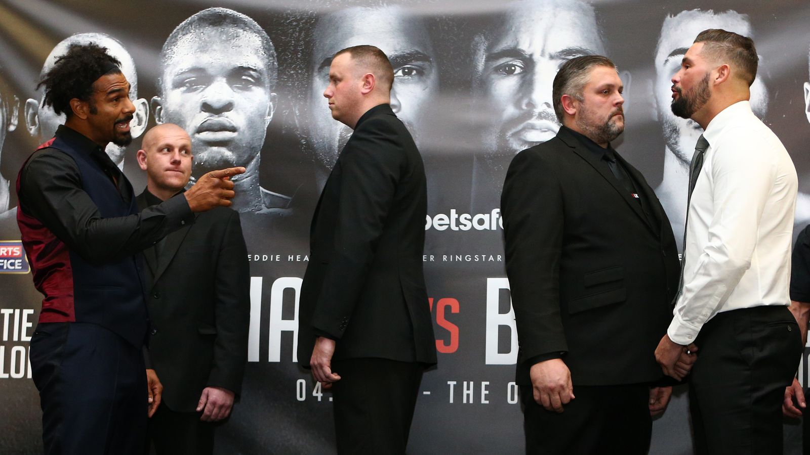 Haye vs Bellew: 'Fat Scouser' Tony Bellew vows to run through David ...