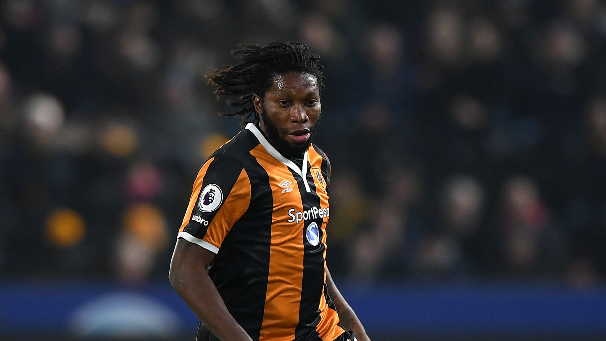 Hull's Dieumerci Mbokani out for up to six weeks with hamstring injury ...