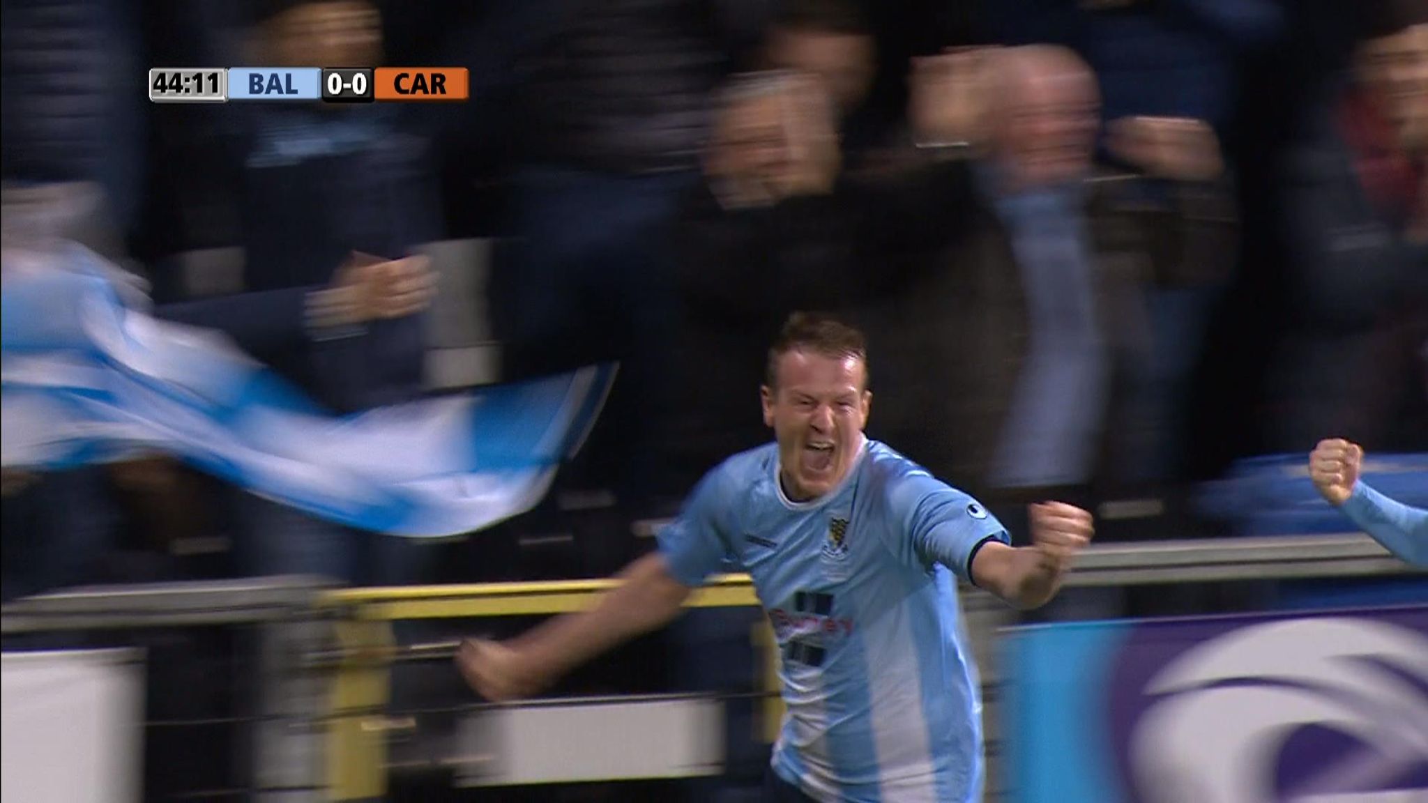 Ballymena United beat Carrick Rangers in Northern Ireland League Cup ...