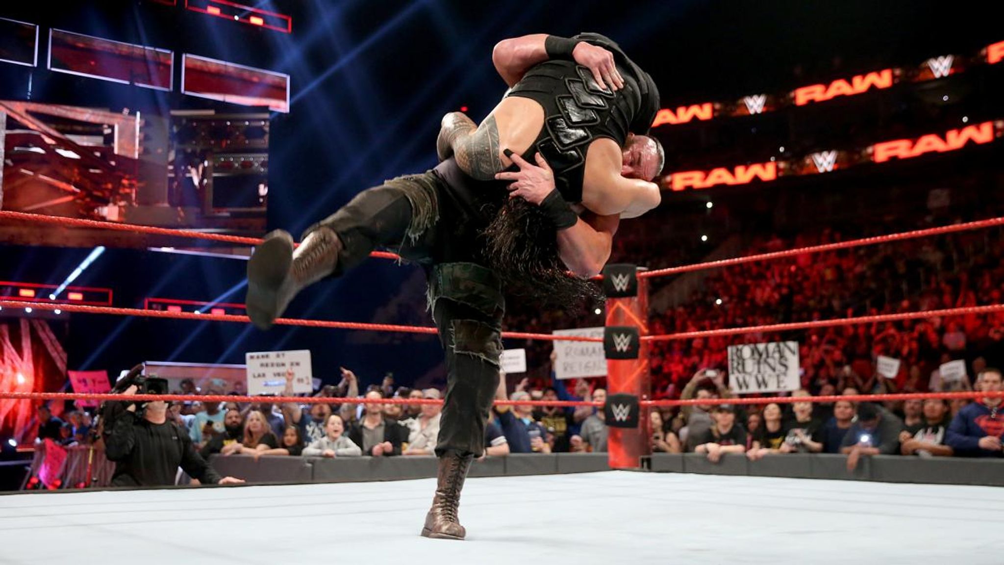 WWE Raw: Watch top moves from Braun Strowman, Cesaro and more | Snooker ...