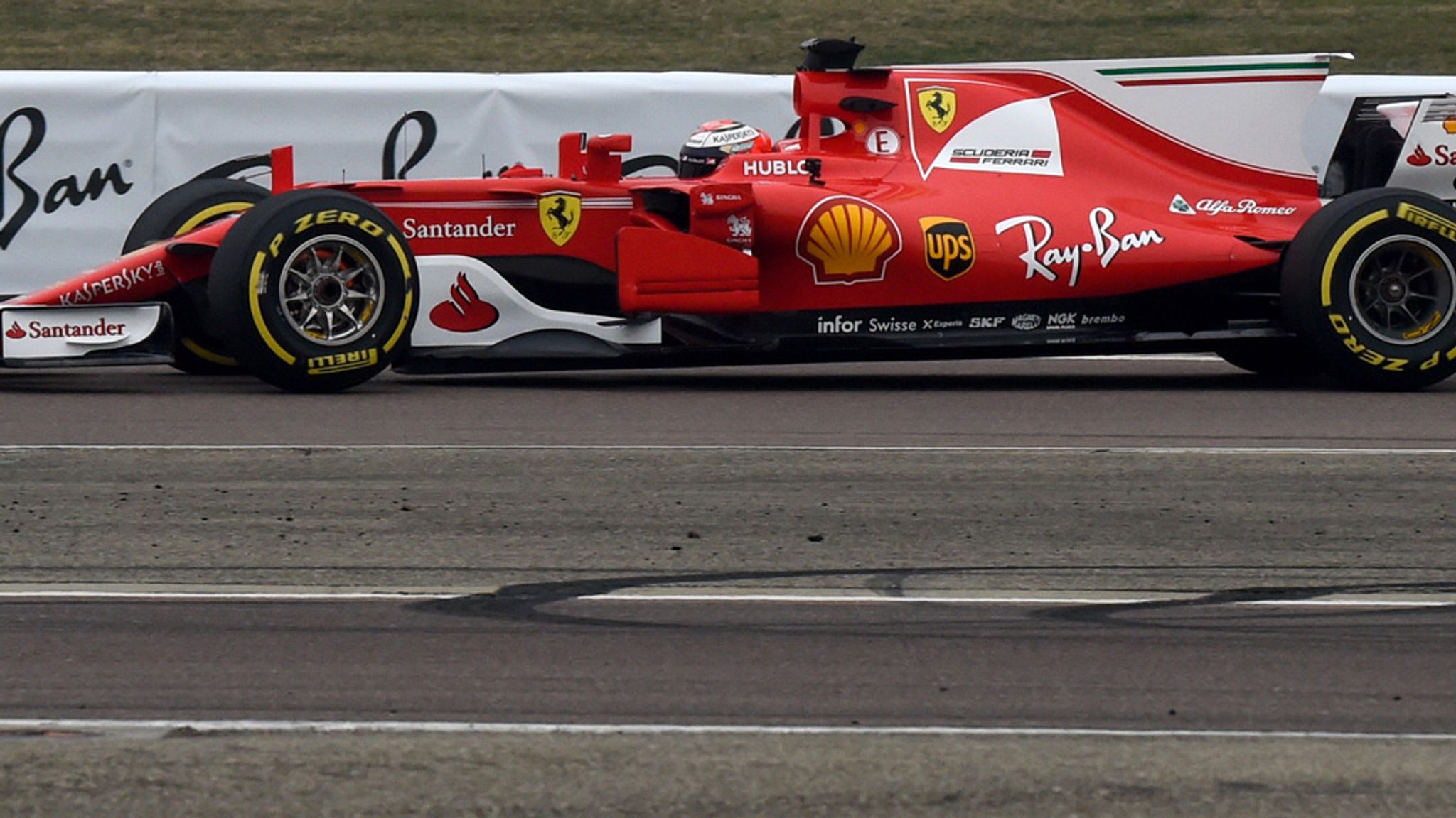 New Ferrari SF70H revealed for 2017 F1 season | F1 News | Sky Sports