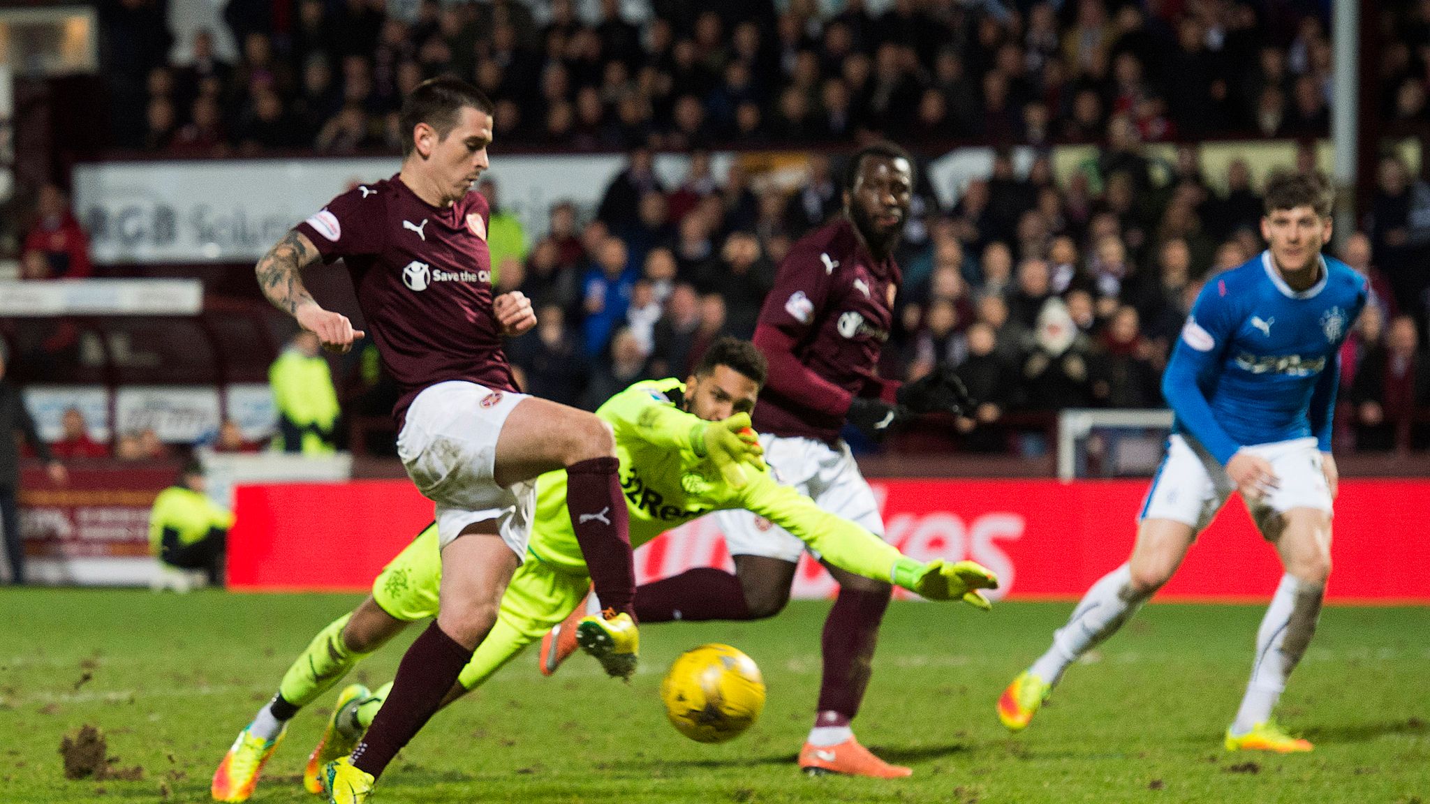 Hearts 4-1 Rangers: Jamie Walker double secures Tynecastle win ...