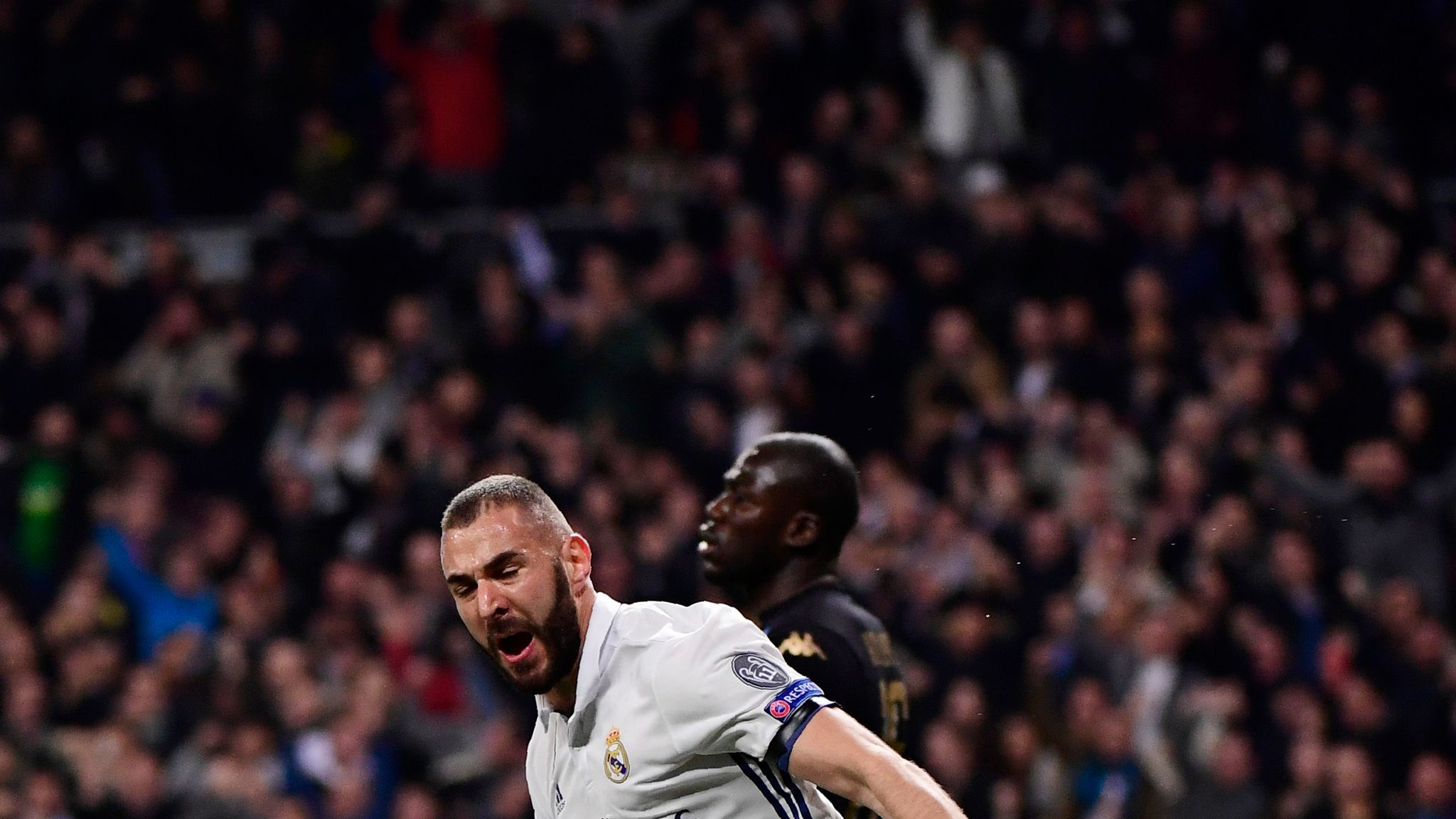 Real Madrid 3-1 Napoli: Casemiro volley helps Real earn first-leg lead ...