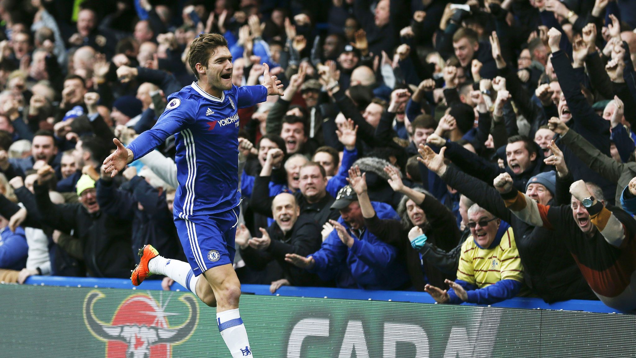 Marcos Alonso says Chelsea's passion key to Premier League bid ...