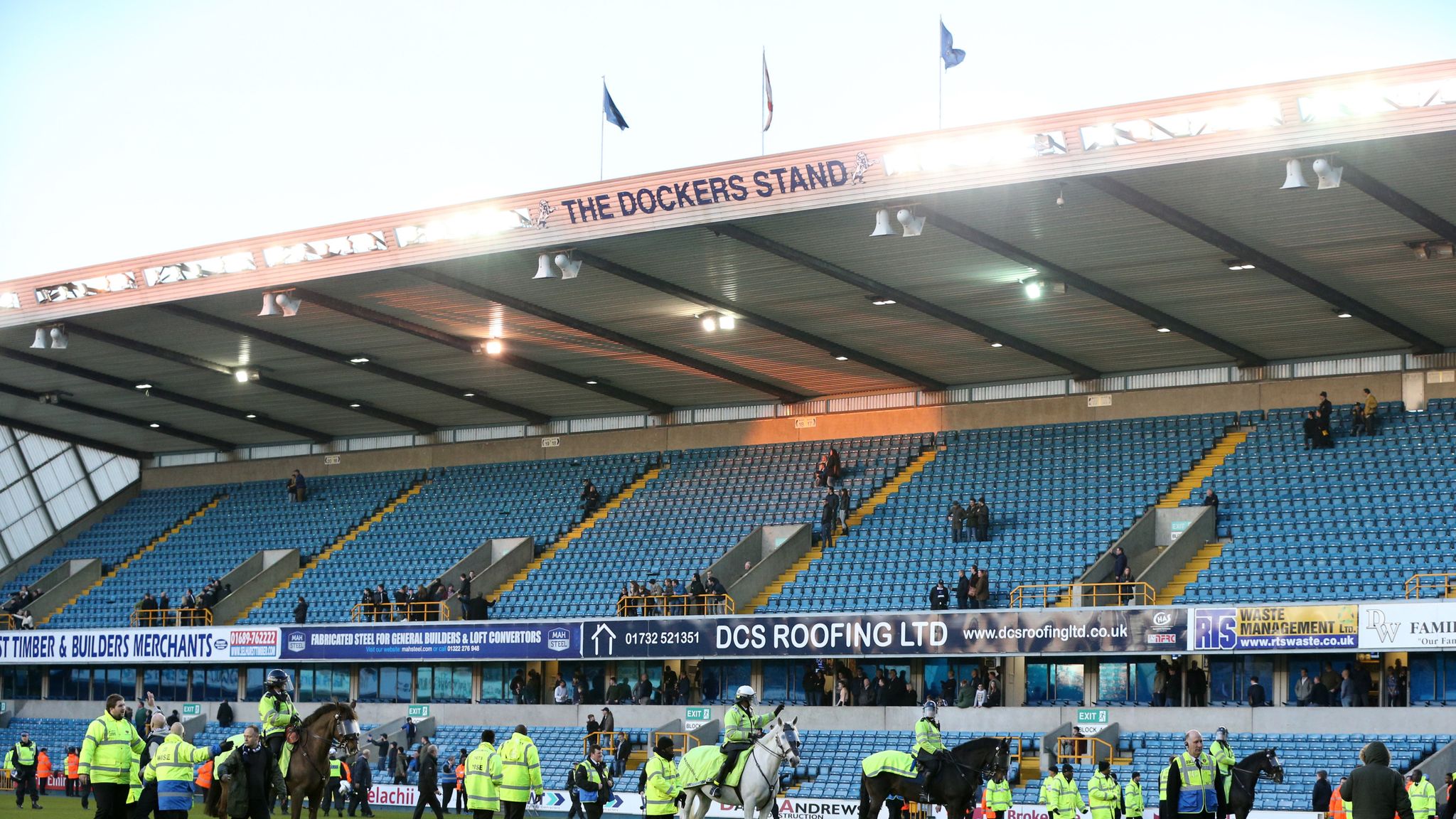 Metropolitan Police confirms three arrests after Millwall pitch ...