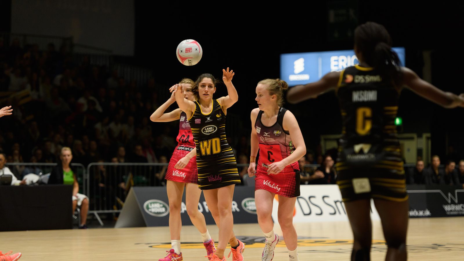 Wasps Netball make it six wins from six Vitality netball Superleague ...