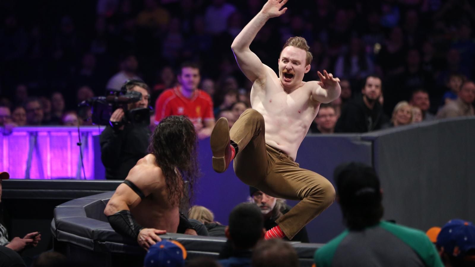 WWE 205 Live: Jack Gallagher and Neville brawl ahead of Fastlane | WWE News | Sky Sports