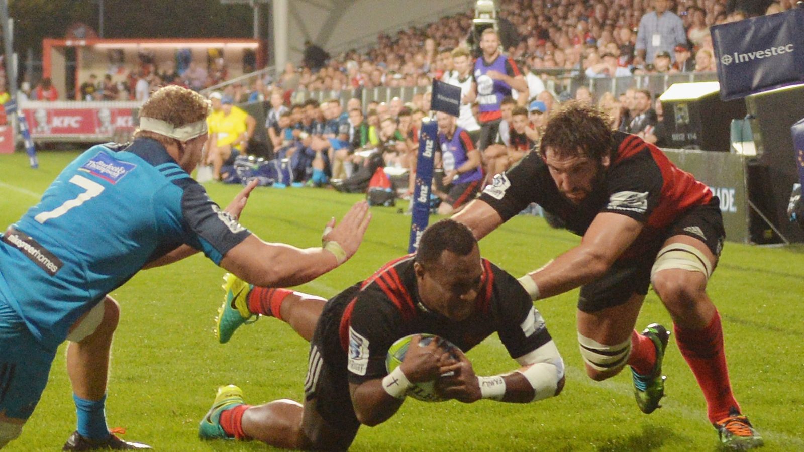 Crusaders 33 - 24 Blues - Match Report & Highlights