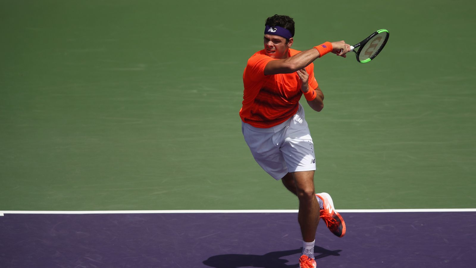 Canadian Milos Raonic victorious at Miami Open | Tennis News | Sky Sports