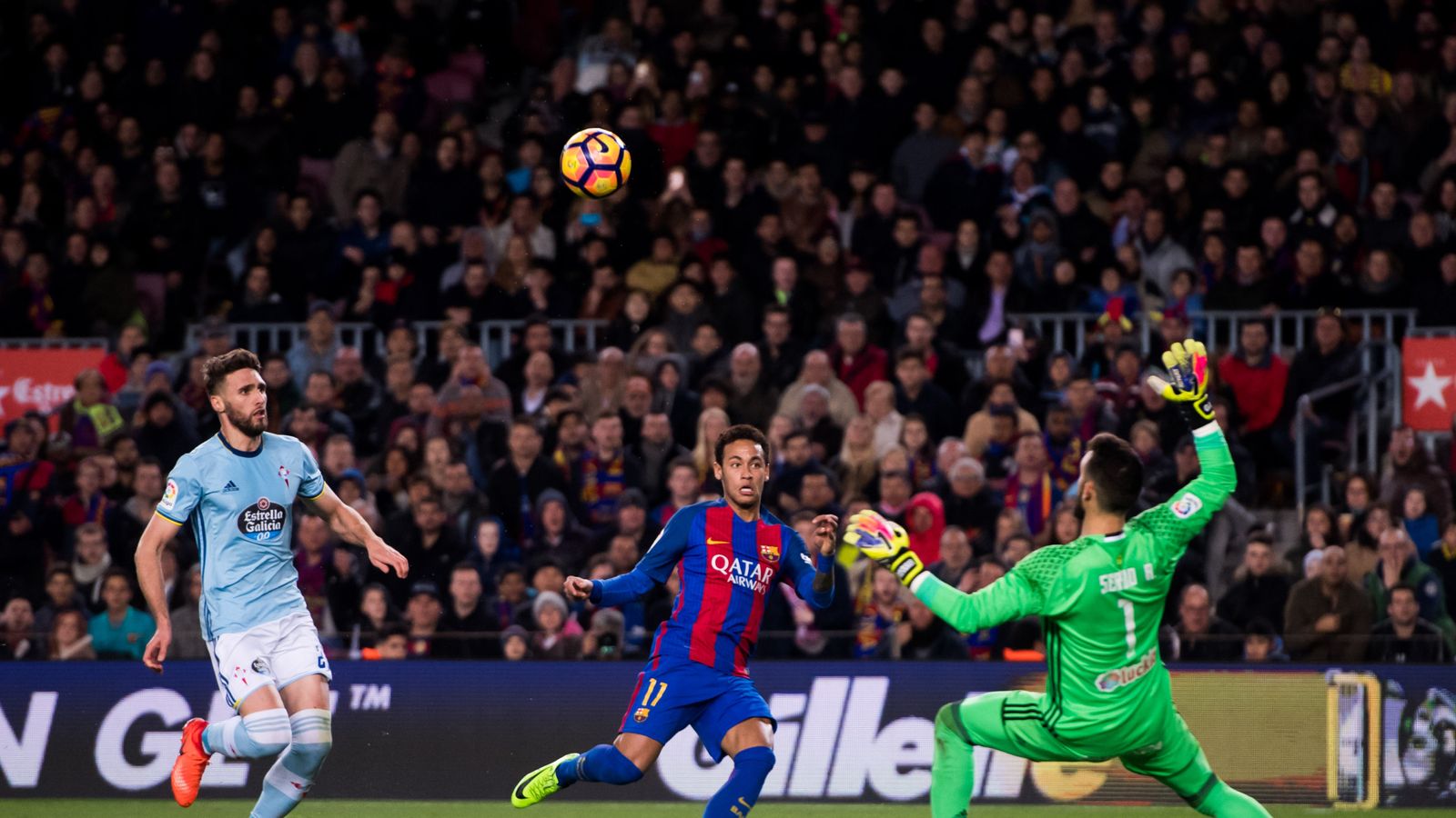 WATCH: Barcelona forward Neymar's chipped goal against Celta Vigo ...