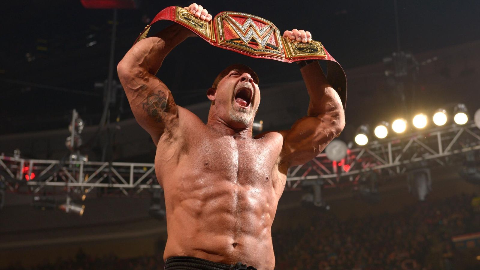Universal Champion Goldberg rocks Brock Lesnar on Monday Night Raw ...