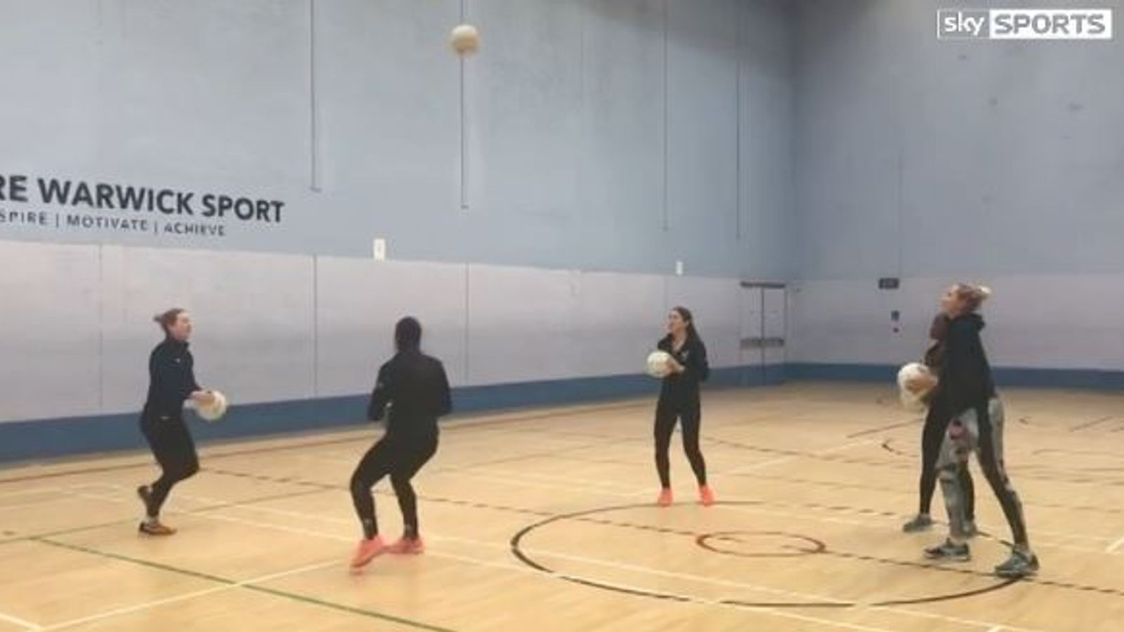 Wasps take on the #netballchallenge | Netball News | Sky Sports