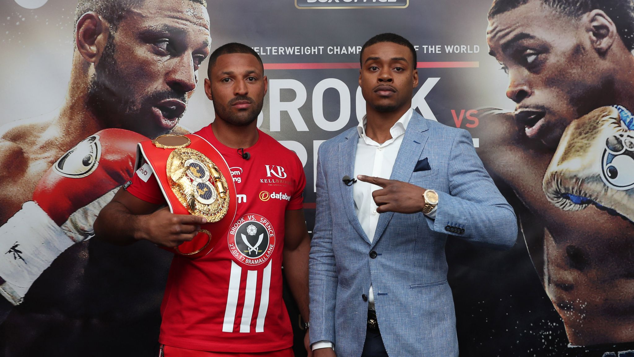 Brook vs Spence Jr: Howard Foster named as referee for Kell Brook's IBF ...