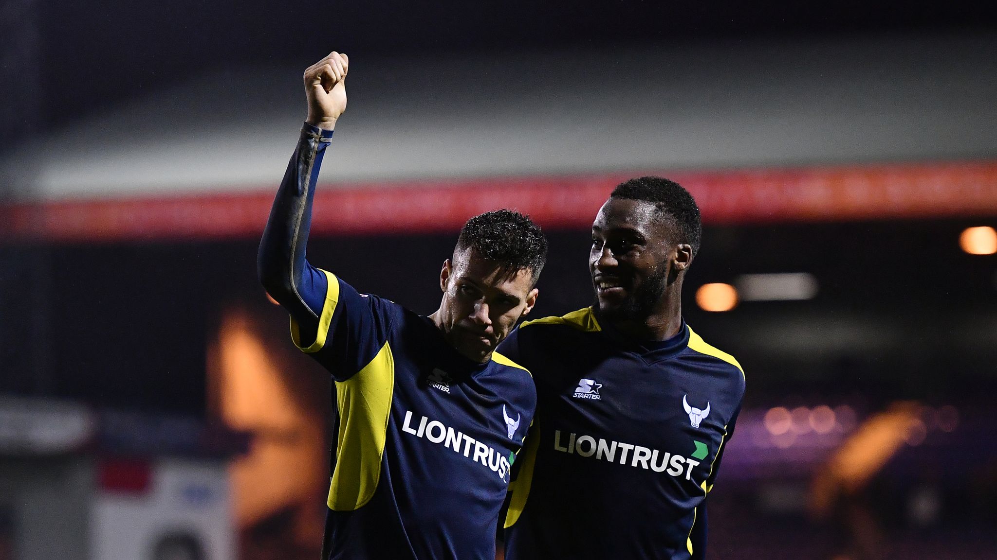 Luton 2-3 Oxford: Marvin Johnson seals Checkatrade Trophy final spot ...