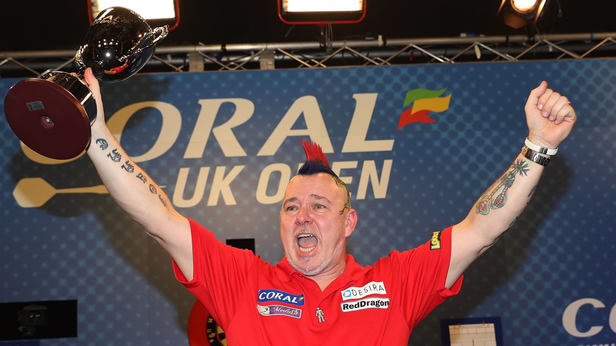 Peter 'Snakebite' Wright opens up about UK Open triumph | Darts News ...