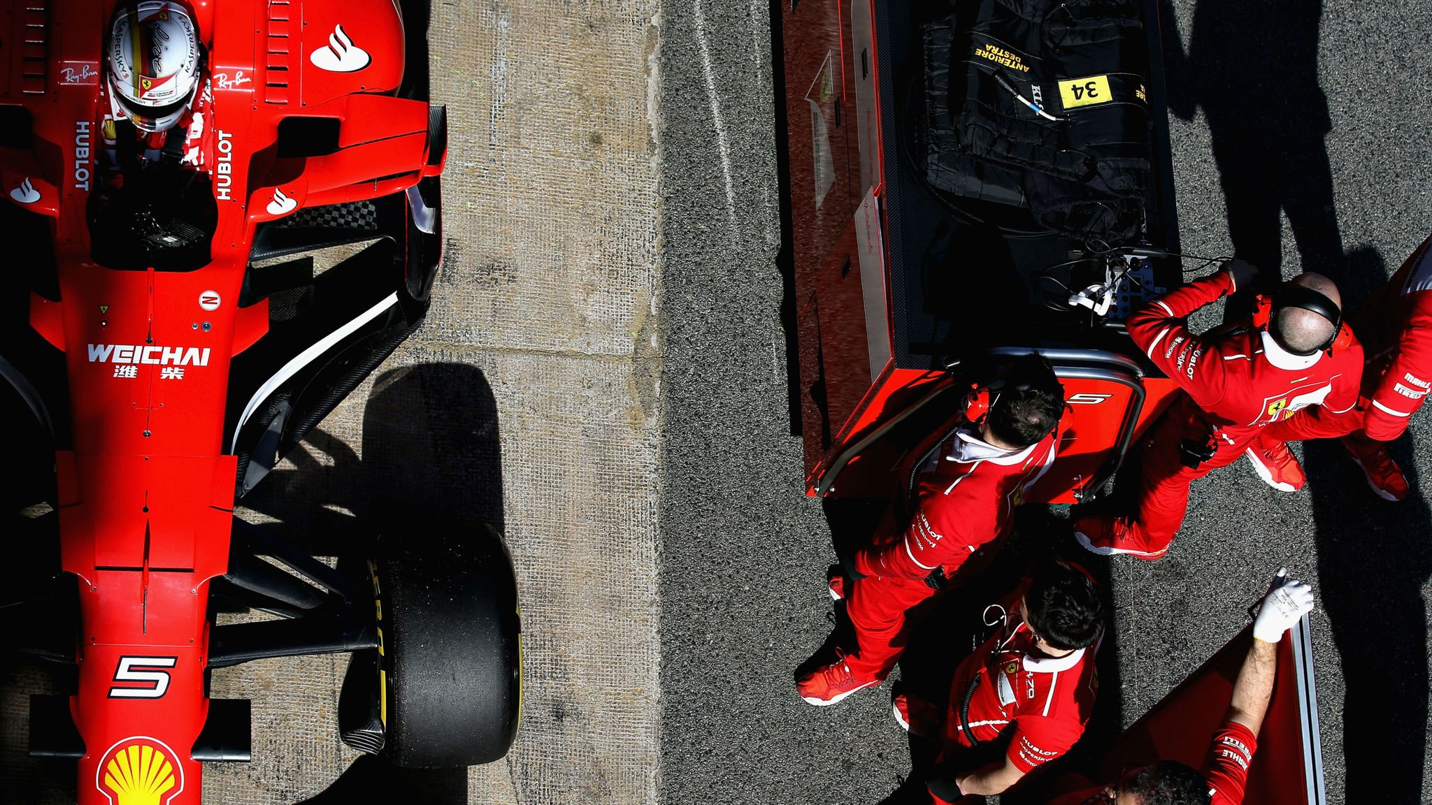 F1 Testing: Ferrari outpace Mercedes, McLaren hit fresh trouble | F1 ...