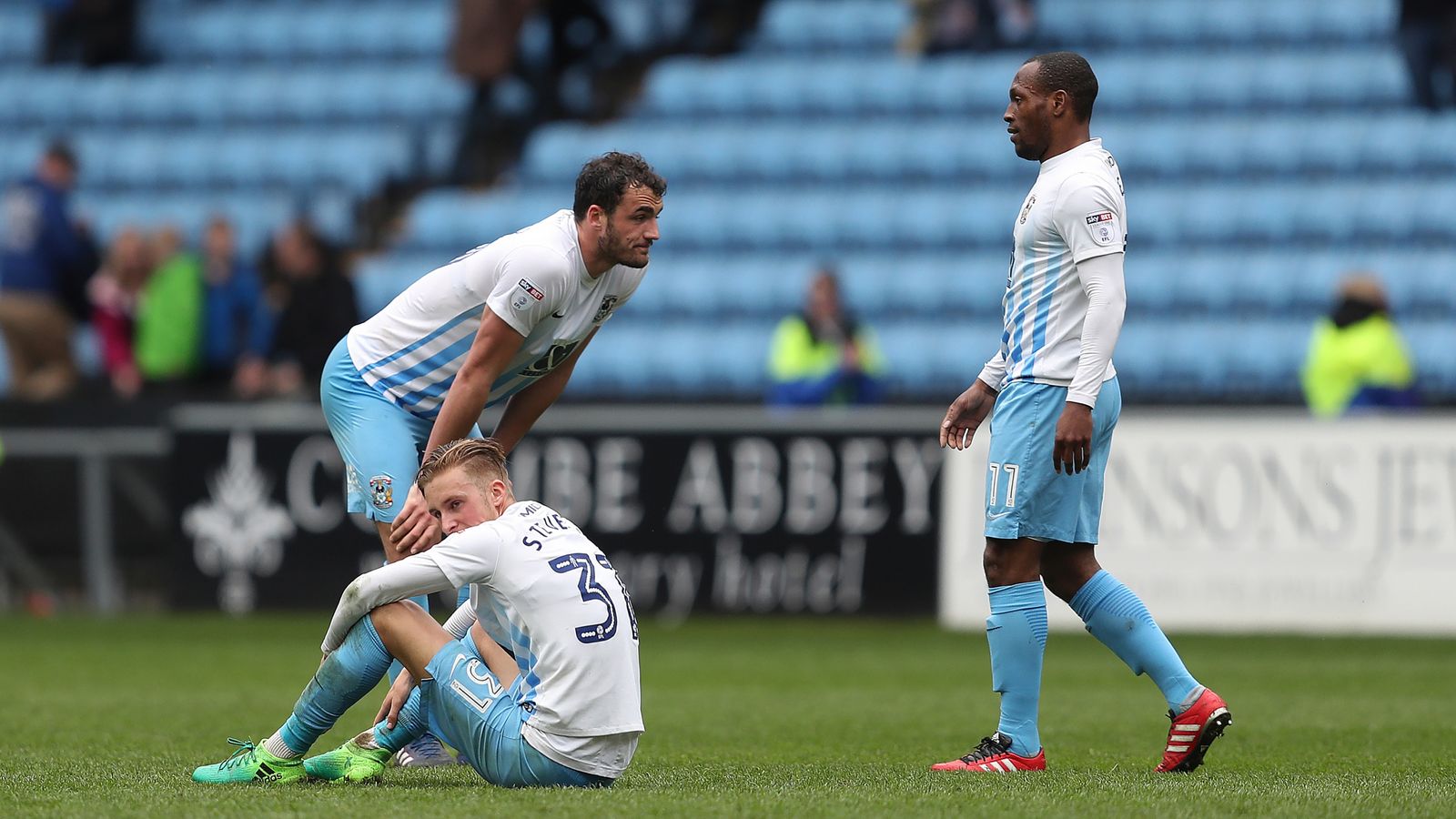League One round-up: Coventry relegated after draw with Charlton ...