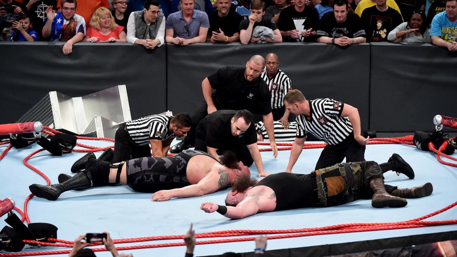 WATCH: Top 10 WWE ring collapses | WWE News | Sky Sports