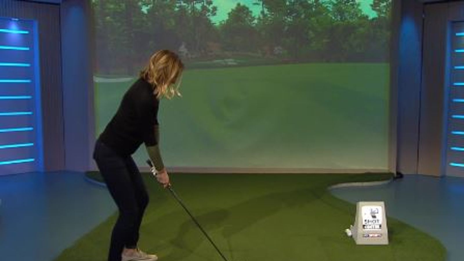 Sarah Stirk, Di Dougherty and Henni Zuel take on Augusta in Shot Centre ...