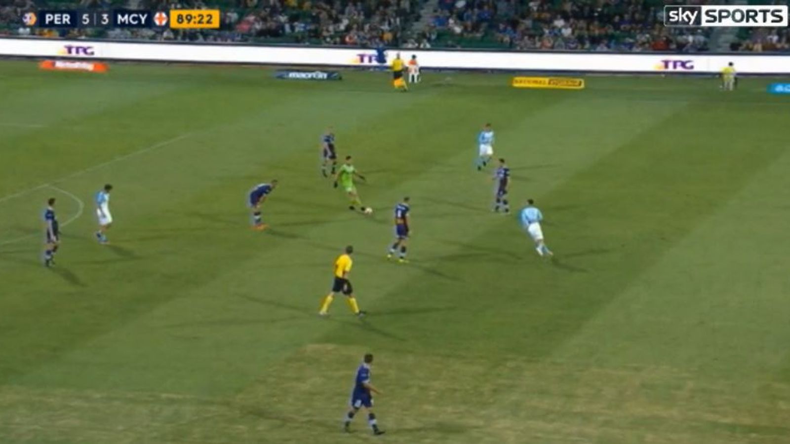 Perth Glory goalkeeper Liam Reddy concedes after shocking howler ...