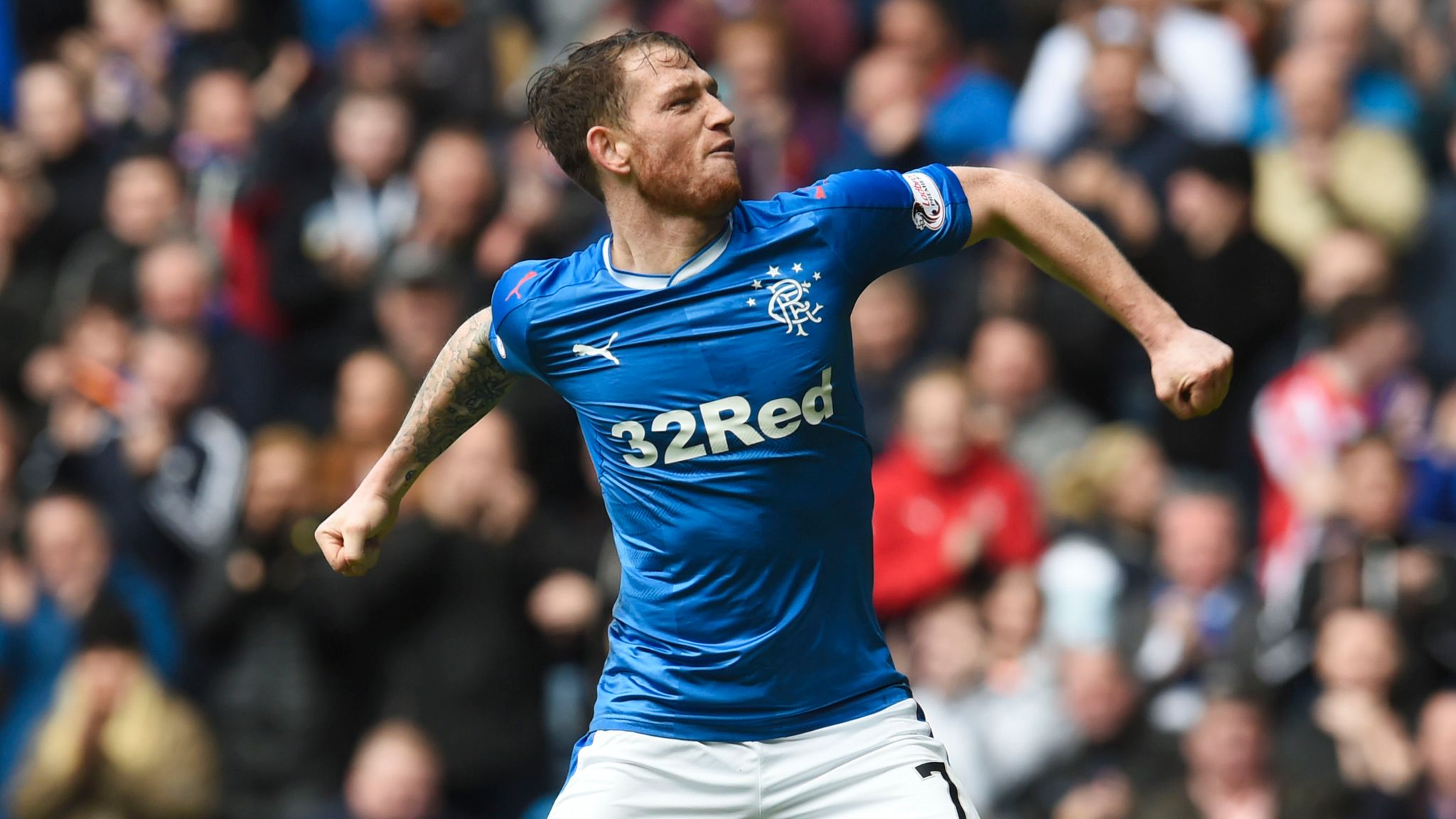 Rangers 1-1 Motherwell: Substitute Joe Garner salvages Gers draw ...